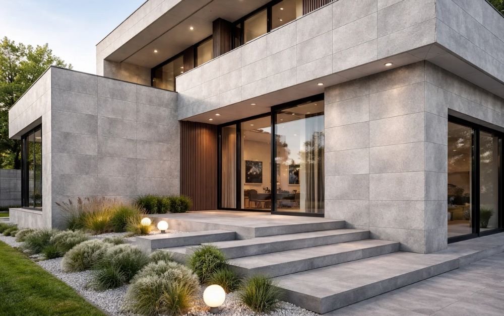 Different Types of Exterior Facade Tiles and Which One Fits Your Property