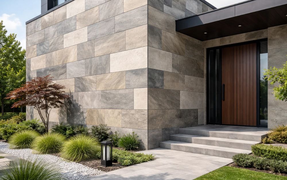Different Types of Exterior Facade Tiles and Which One Fits Your Property